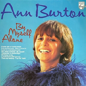 ANN BURTON - BY MYSELF ALONE - Jazz Records seeed