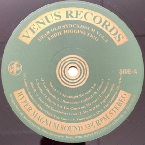 EDDIE HIGGINS TRIO - DEAR OLD STOCKHOLM VOL.1 - Jazz Records seeed