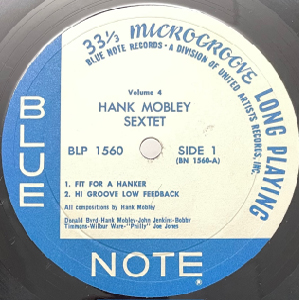 HANK MOBLEY - HANK MOBLEY SEXTET - Jazz Records seeed