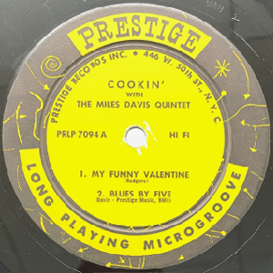 MILES DAVIS QUINTET - COOKIN' - Jazz Records seeed