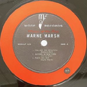 WARNE MARSH QUARTET - MUSIC FOR PRANCING - Jazz Records seeed