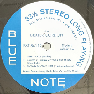 DEXTER GORDON - GO ! - Jazz Records seeed